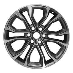 Factory OEM 22" Wheel Fits 2022-2025 JEEP WAGONEER 4755414AA - Alloy Wheel