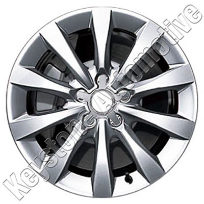 Factory OEM 17" Wheel Fits 2012-2013 AUDI A6 4G0601025AG - Alloy Wheel